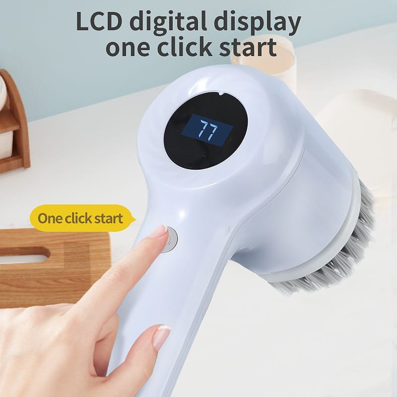 Electric Cleaning Brush - Multipurpose High-Speed Cleaning Tool ...
